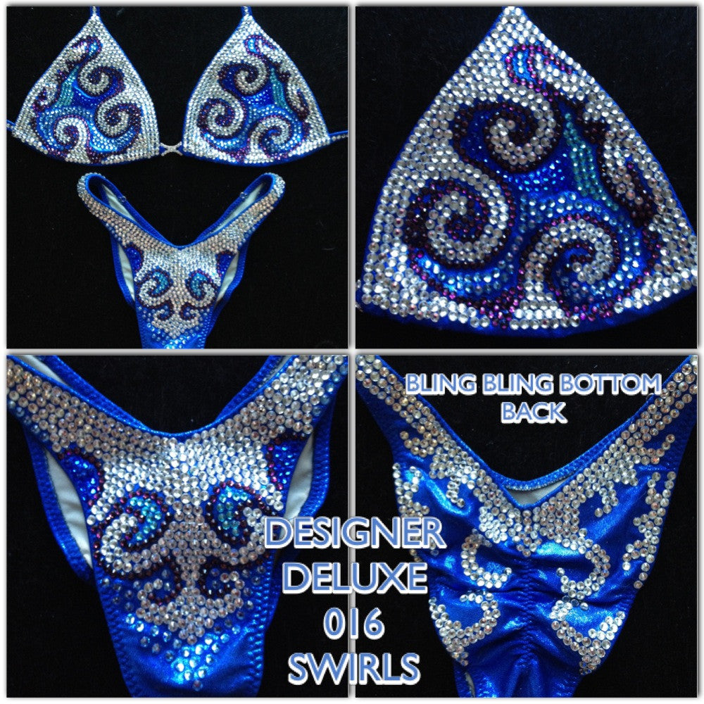 Figure suit or Physique suit bling bling bottom back – Ravish Sands