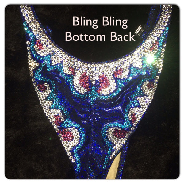 Figure suit or Physique suit bling bling bottom back – Ravish Sands